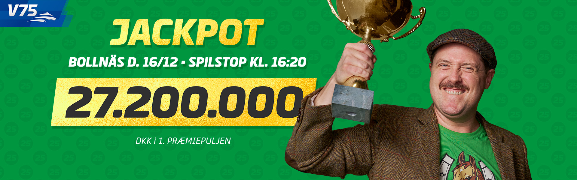 Danmarks Nye Millionspil: Spil & Vind på Heste | Bet25 Heste