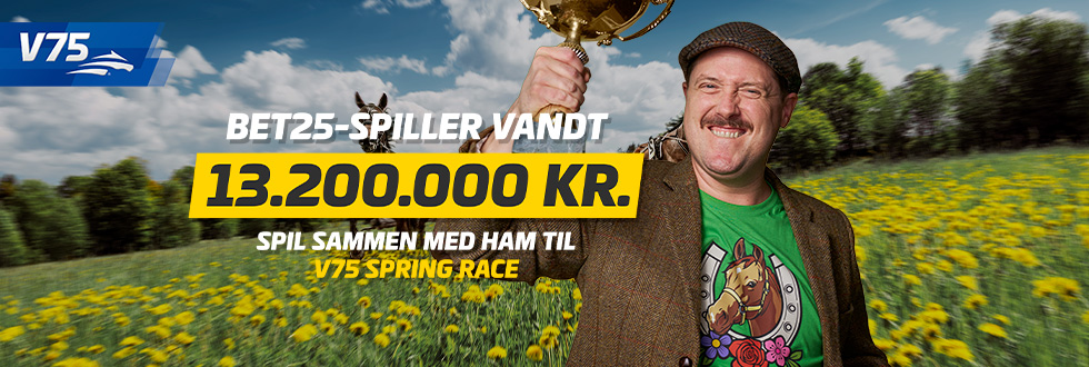 Danmarks Nye Millionspil: Spil & Vind på Heste | Bet25 Heste