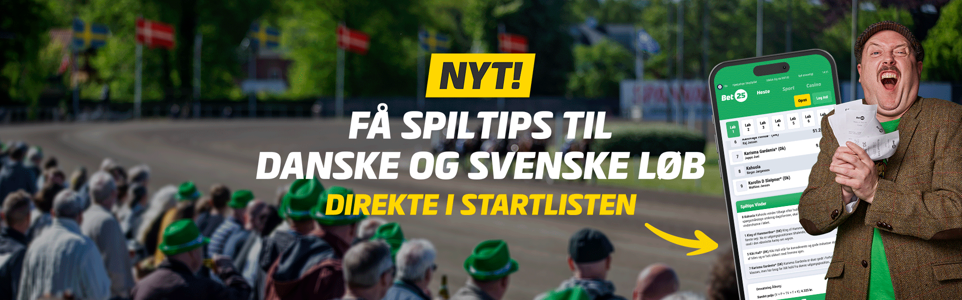 Danmarks Nye Millionspil: Spil & Vind på Heste | Bet25 Heste